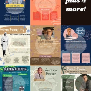 12 Famous & Influential Deaf Poster Series With Information - Etsy