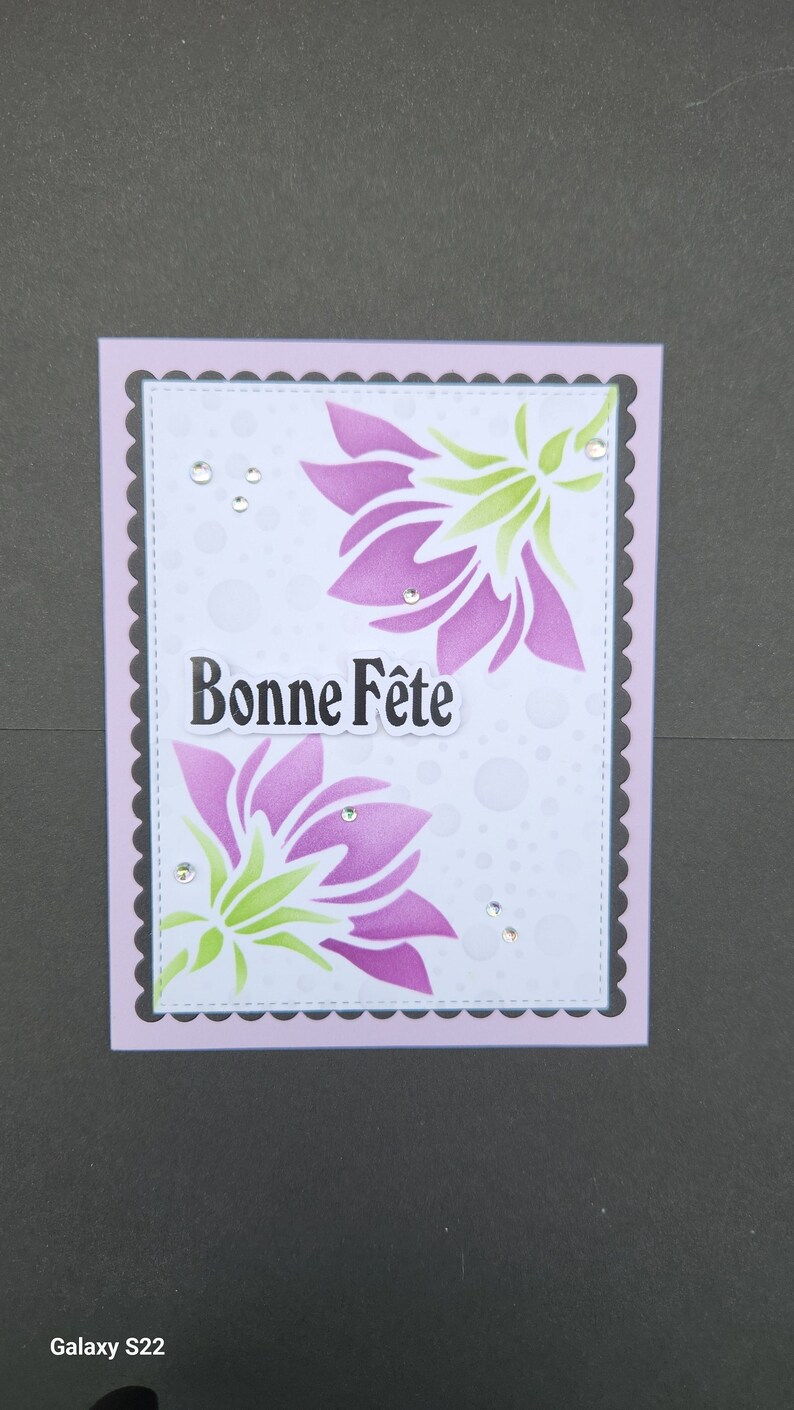 BONNE FETE Selection De Cartes D'anniversaire, Uniques Et Faites a La ...