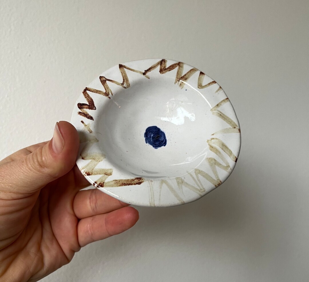 Mini Handmade Dish for Olive Pits and Other Small Things - Etsy