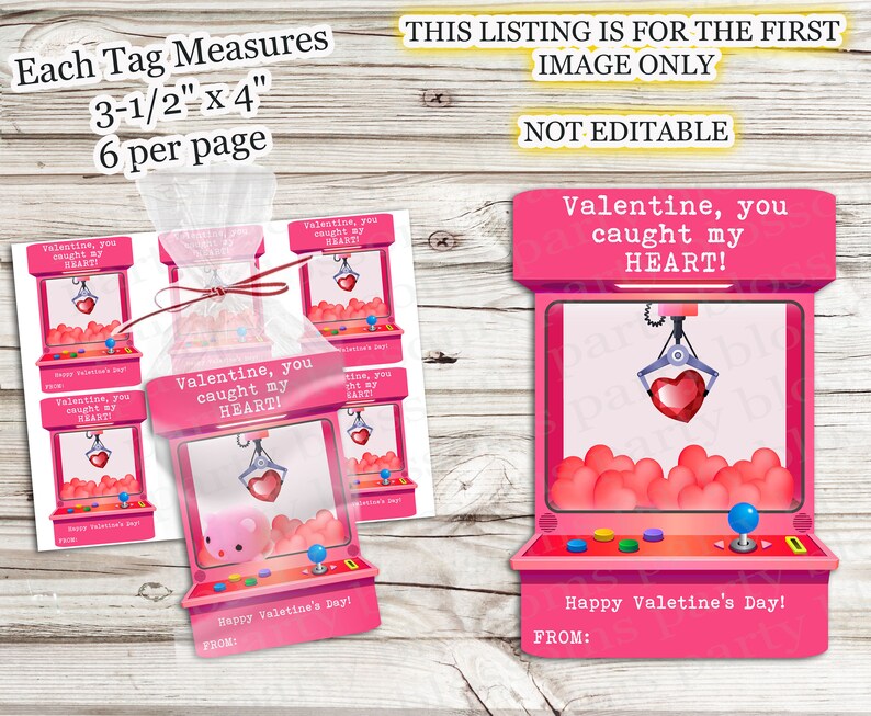 INSTANT DOWNLOAD Kids Valentine, High Five Have A Slappy Valentine's ...