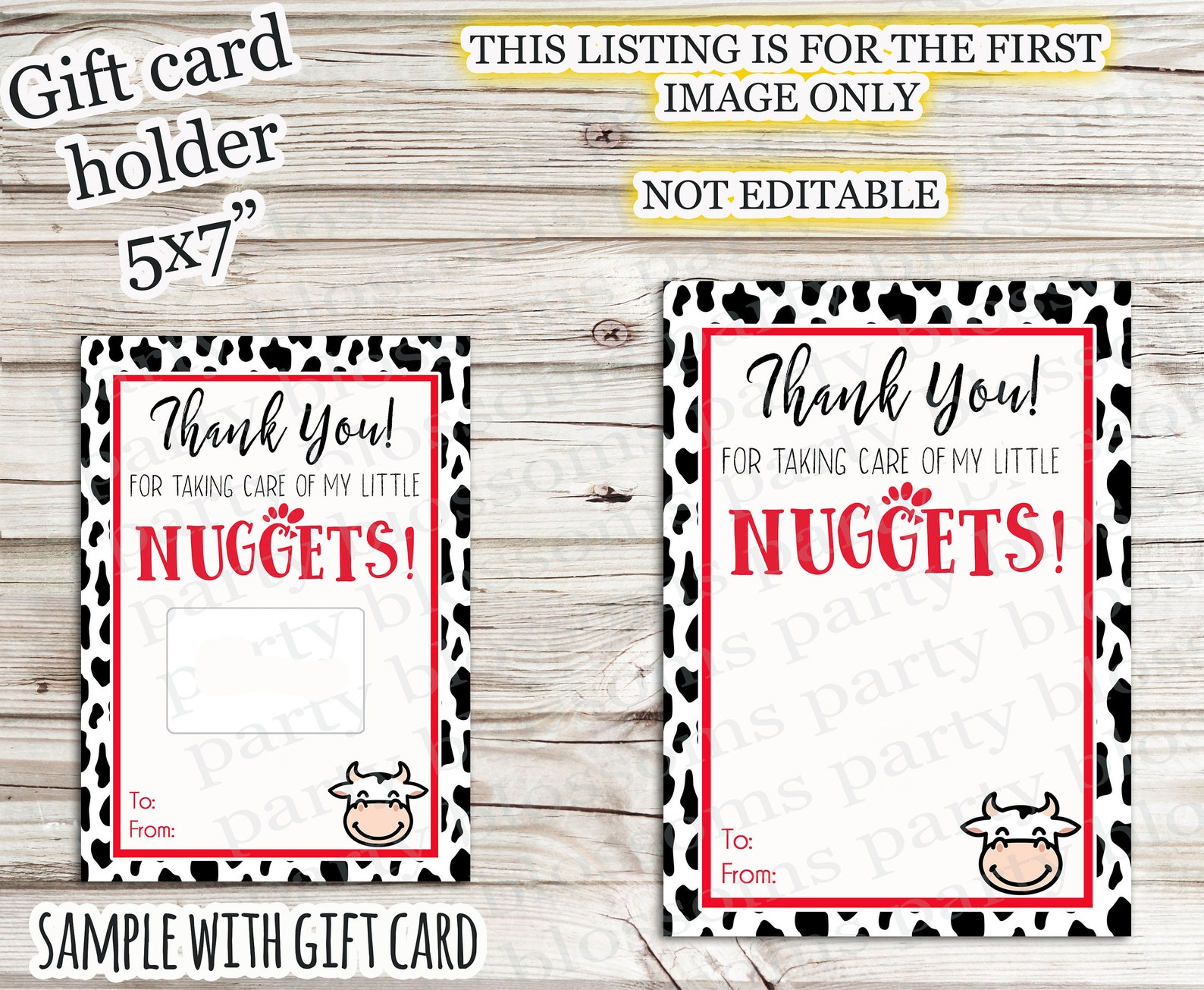 INSTANT DOWNLOAD You Are A Moo-velous Marvelous Teacher Sign Thank You ...