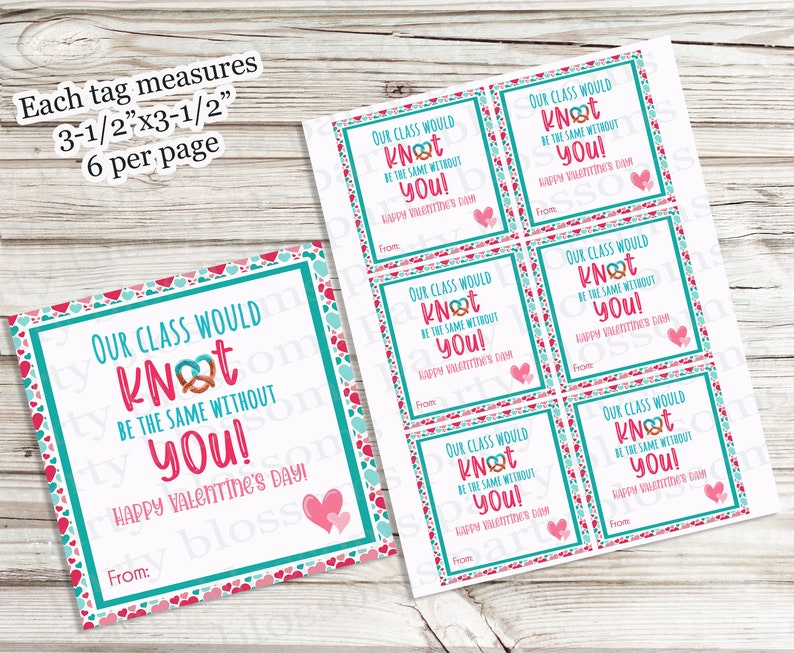INSTANT DOWNLOAD Kids Valentine, High Five Have A Slappy Valentine's ...