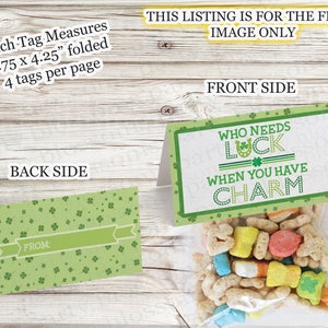 INSTANT DOWNLOAD Thanks A Lotto for All You Do St Patricks Day Gift ...