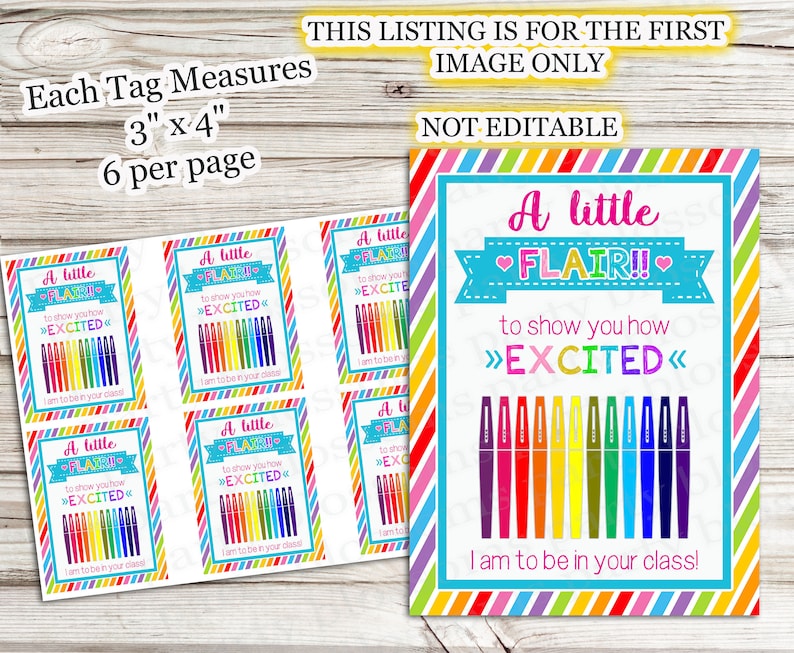 INSTANT DOWNLOAD Just A Little Something to Start the School Year Well ...