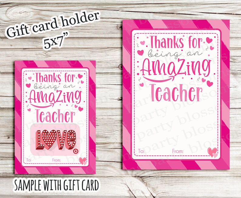 INSTANT DOWNLOAD: Thank You for Coloring My World Teacher Gift Card ...