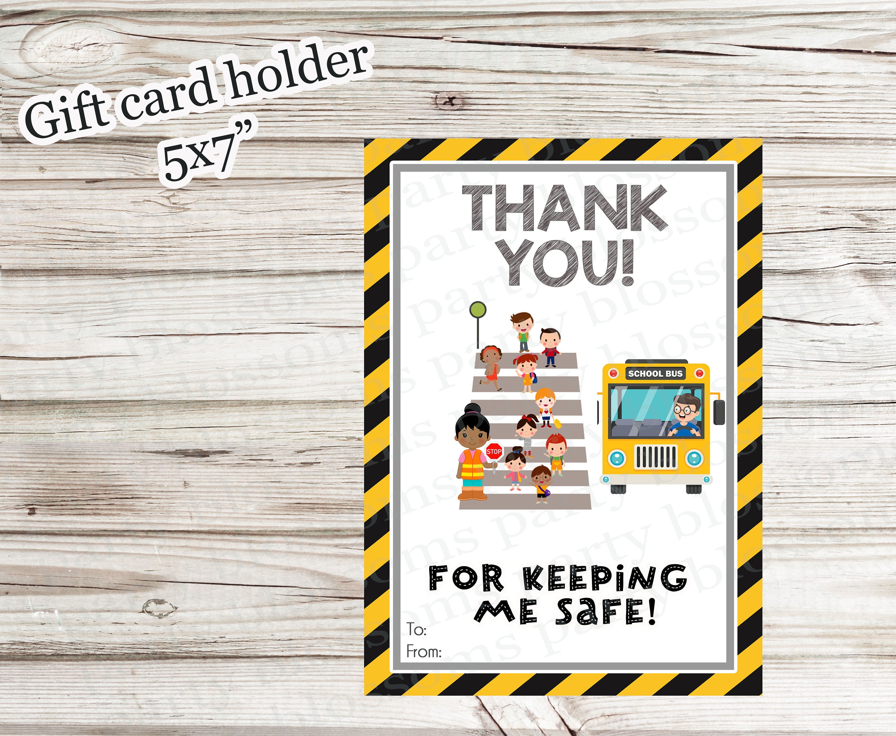 INSTANT DOWNLOAD: Thank You for Keeping Me Safe School Security Guard ...