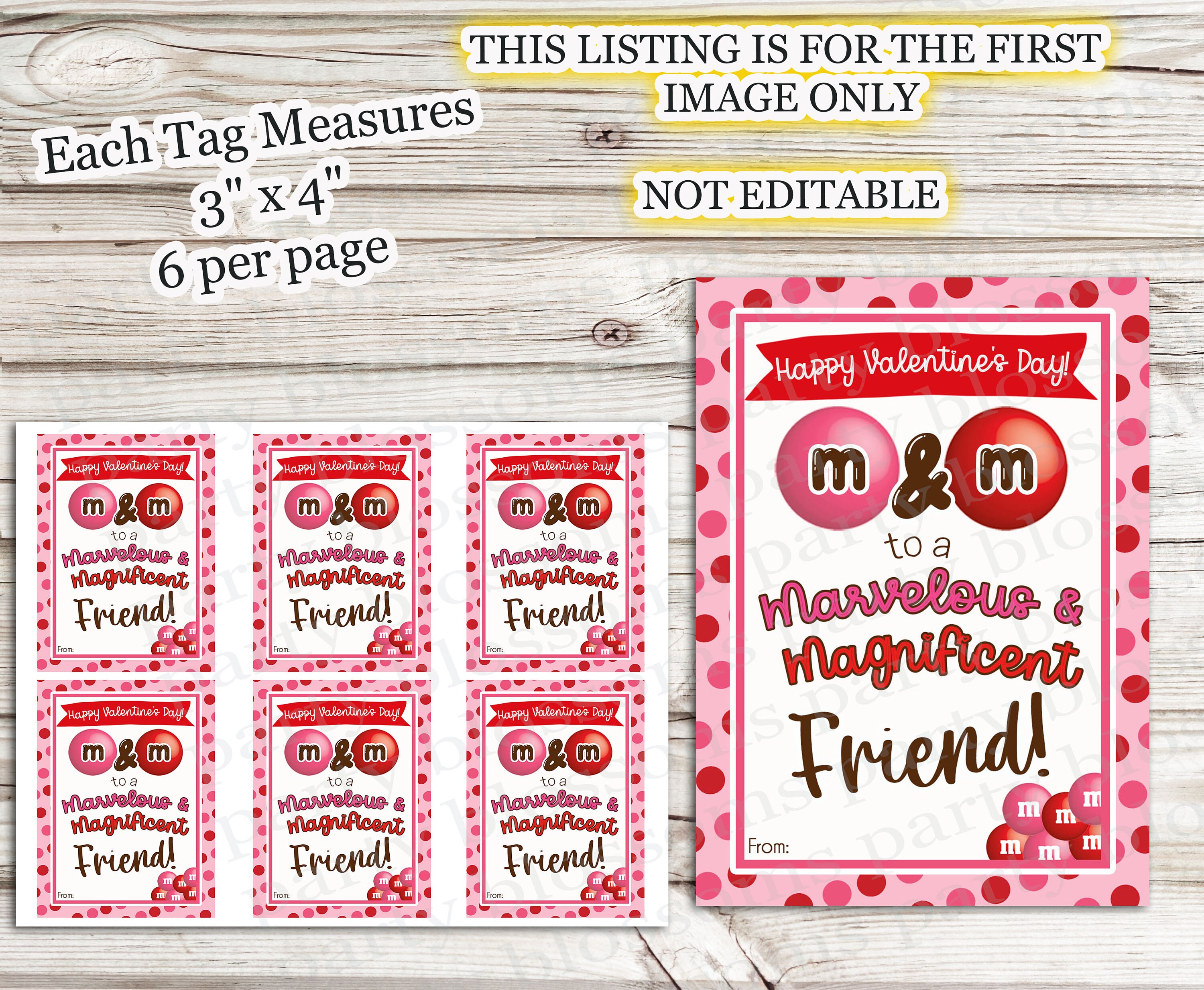 INSTANT DOWNLOAD Printable Wishing You a Marvelous & Magnificent ...