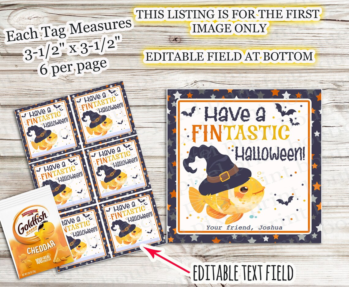 INSTANT DOWNLOAD Printable Halloween Thanks for Being a Faboolous ...