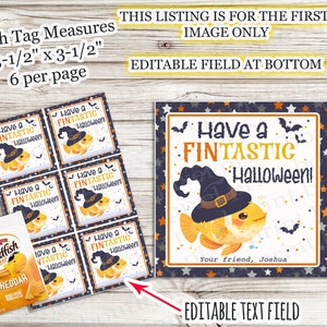 INSTANT DOWNLOAD Printable Halloween Thanks for Being a Faboolous ...