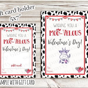 INSTANT DOWNLOAD Love Hugs Chicken Nugs Moo-velous Valentine's Day ...