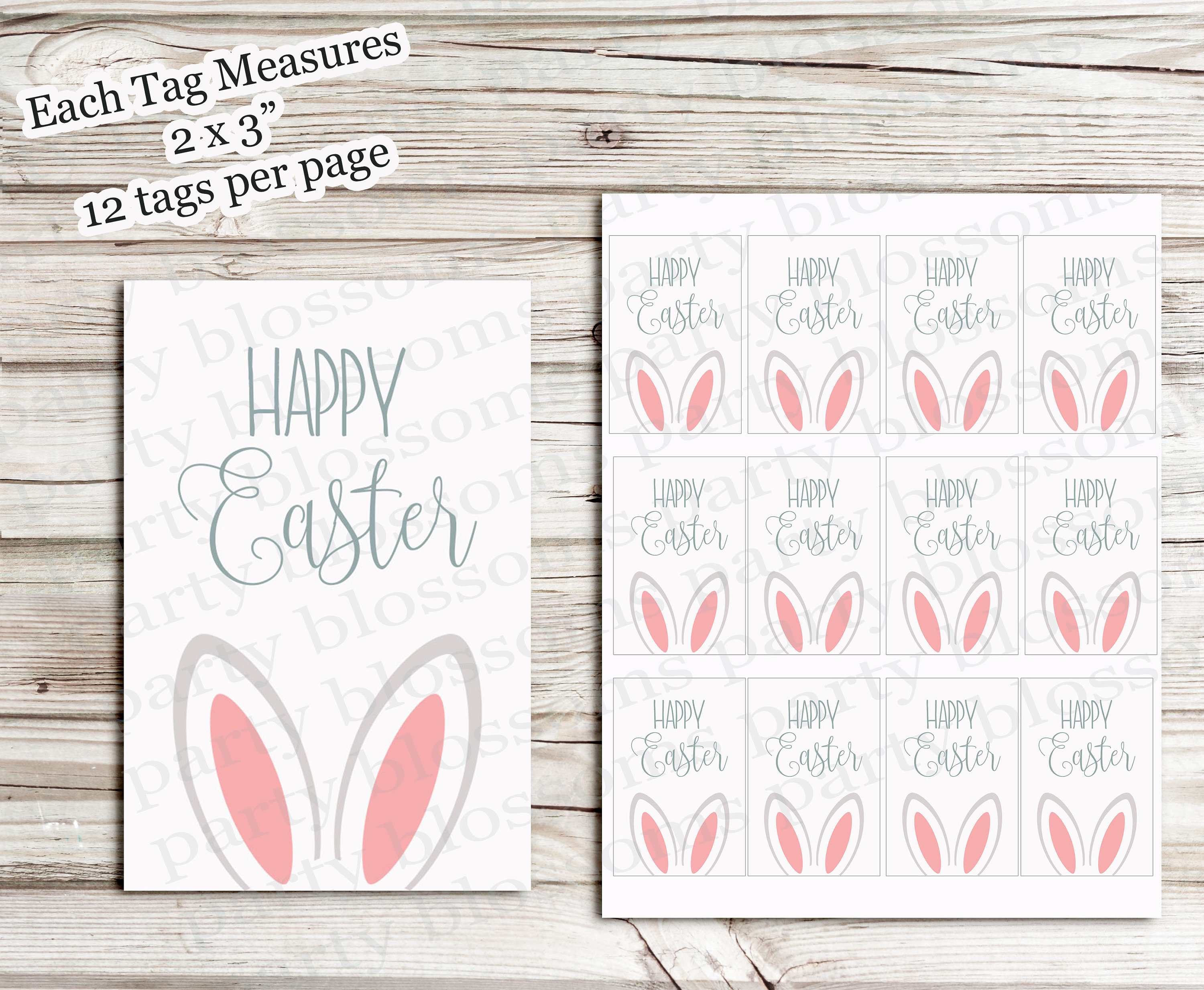 EDITABLE INSTANT DOWNLOAD He is Risen Bible Quote Happy Easter Pastel ...