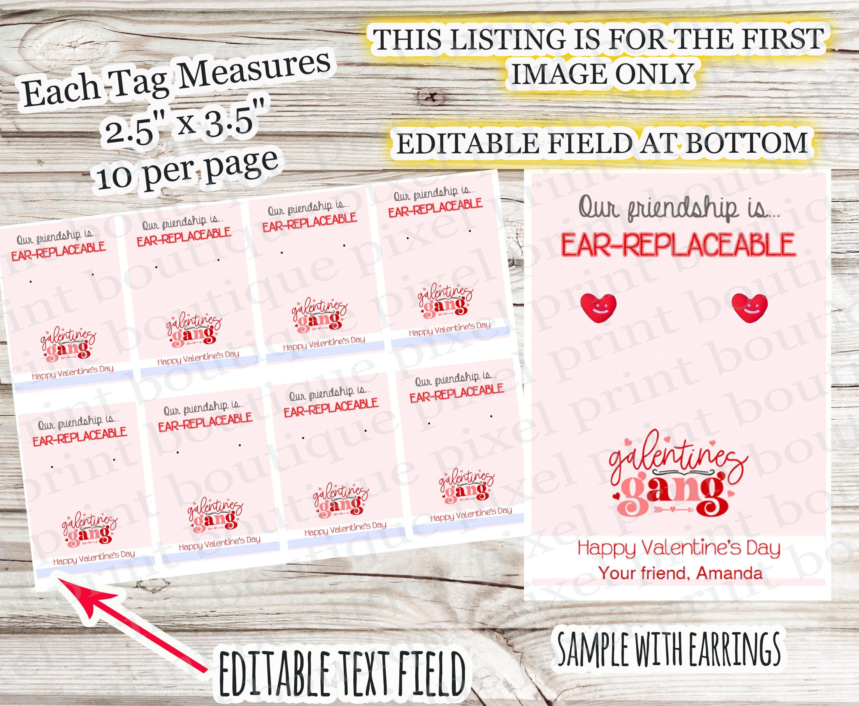 INSTANT DOWNLOAD Have A Chappy Valentine's Day Chap Stick Lip Balm Tag ...