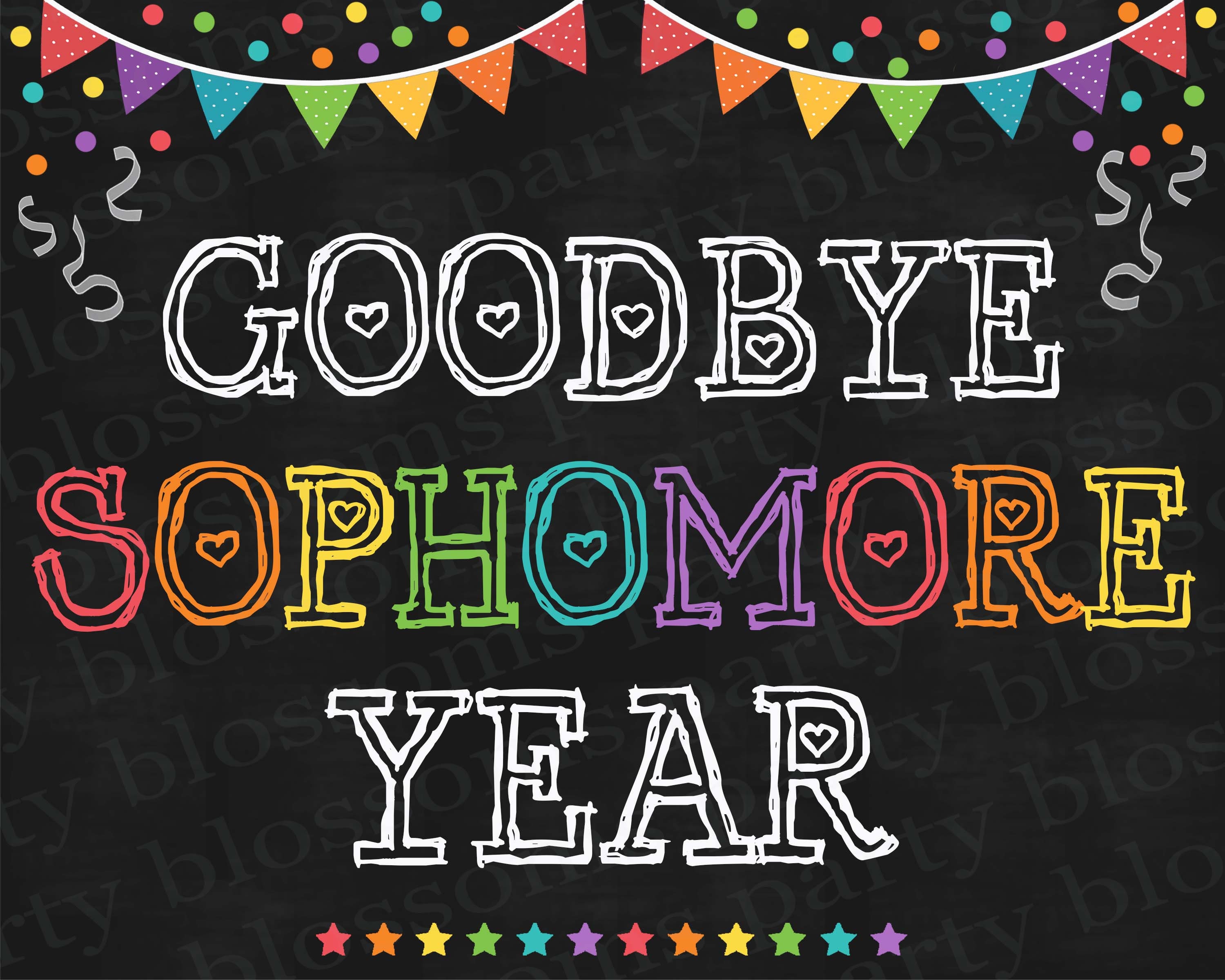 INSTANT DOWNLOAD: Goodbye Senior Year High School Nailed It Last Day ...