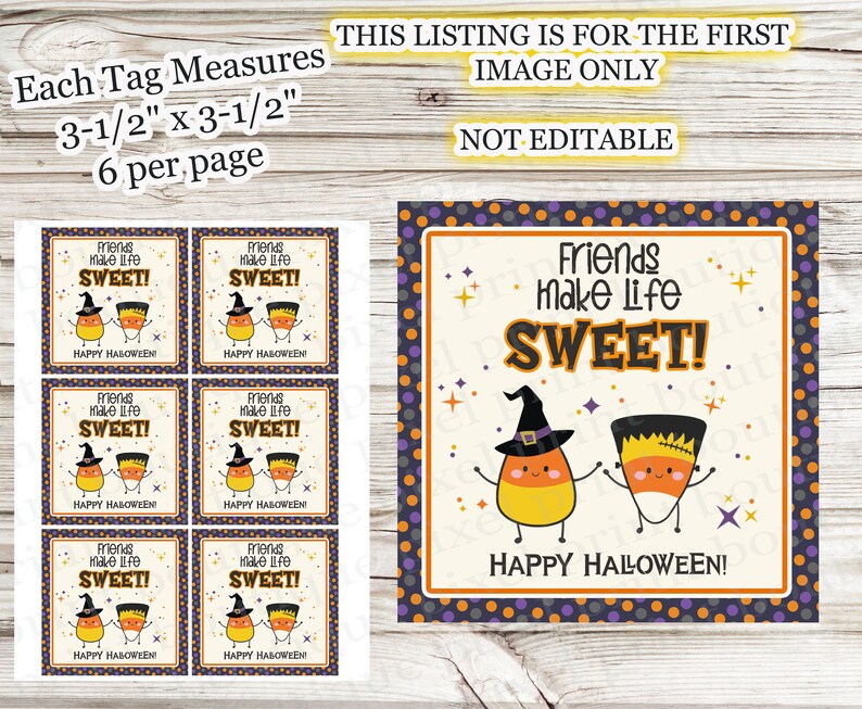 INSTANT DOWNLOAD Printable Halloween A Little Brew Just for You Ghost ...