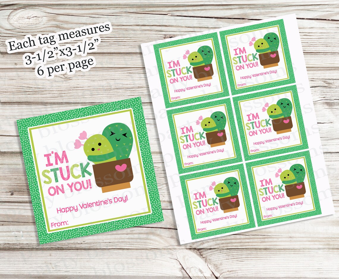 INSTANT DOWNLOAD Kids Valentine, High Five Have A Slappy Valentine's ...