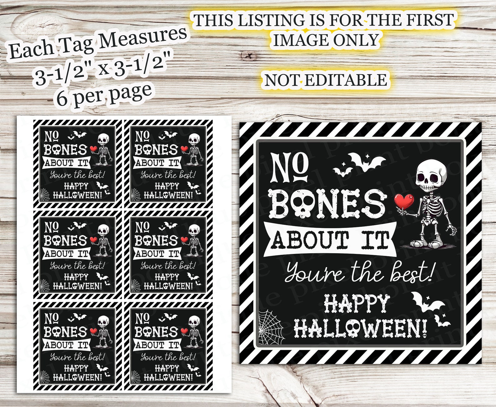 INSTANT DOWNLOAD Printable Halloween Thanks for Being a Faboolous ...