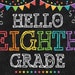 INSTANT DOWNLOAD: Goodbye Second 2nd Grade Nailed Last Day School 3rd ...