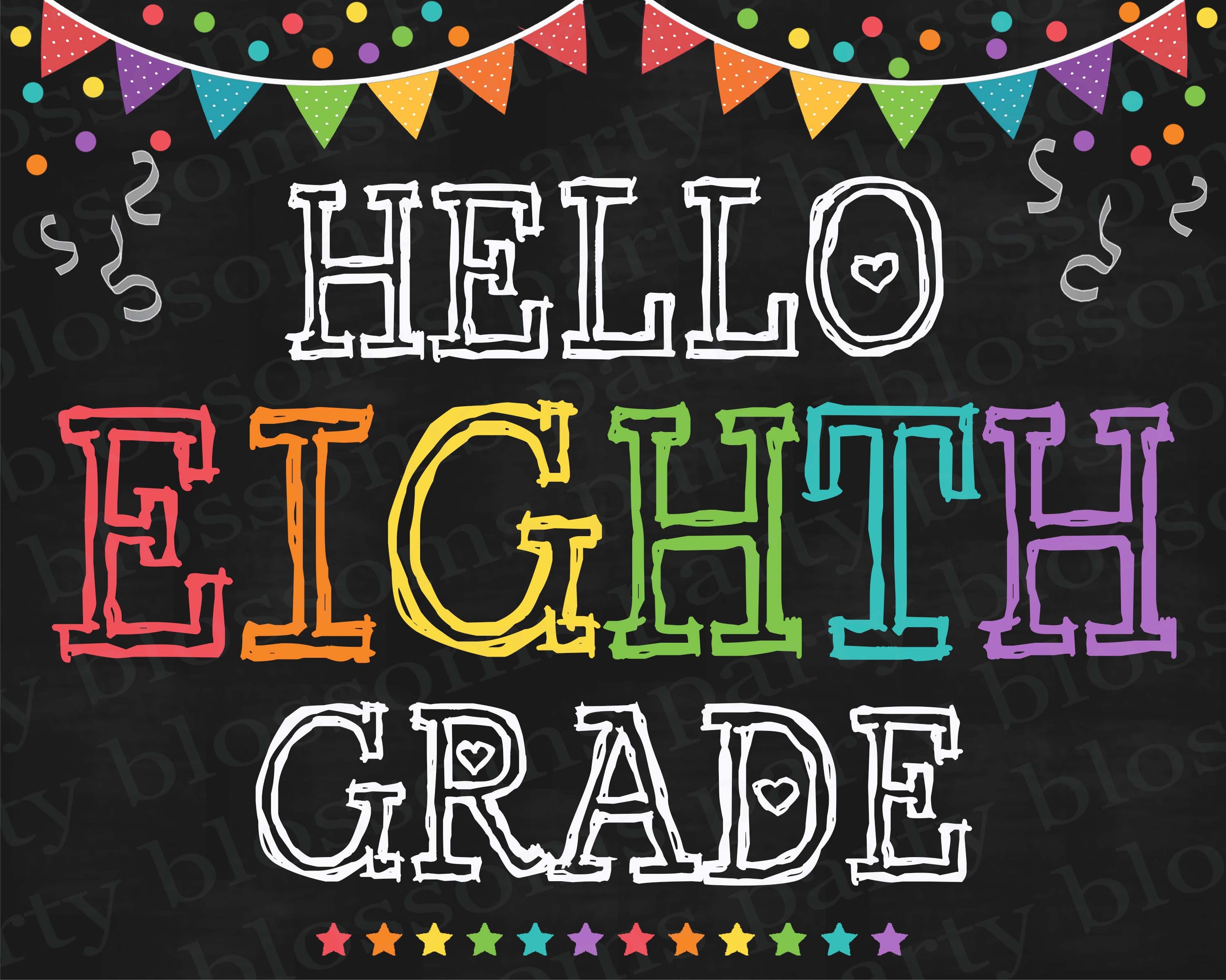 INSTANT DOWNLOAD: Goodbye Second 2nd Grade Nailed Last Day School 3rd ...