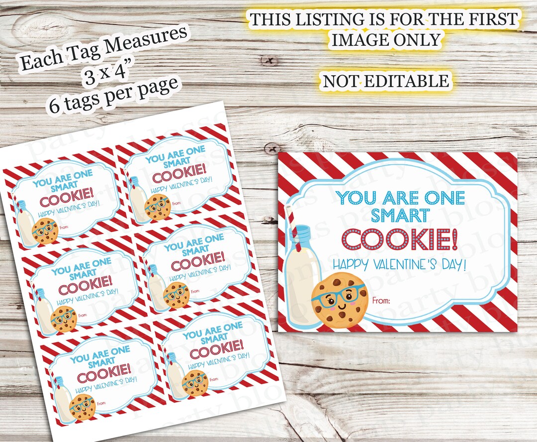 INSTANT DOWNLOAD You're One Smart Cookie Chip Chip Hooray Happy ...