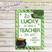INSTANT DOWNLOAD Thanks A Lotto for All You Do St Patricks Day Gift ...