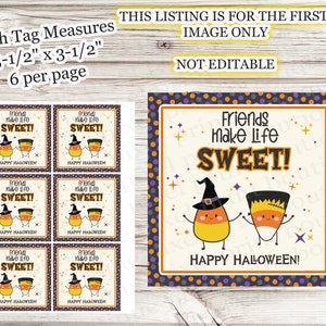 INSTANT DOWNLOAD Printable Halloween Thanks for Being a Faboolous ...
