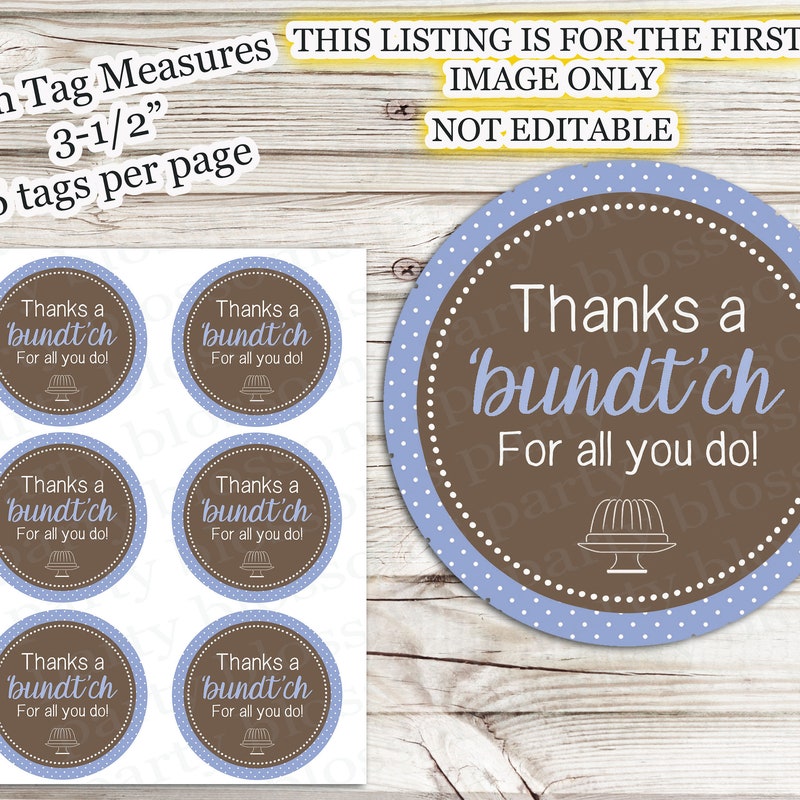 Thanks a Bundt - Etsy