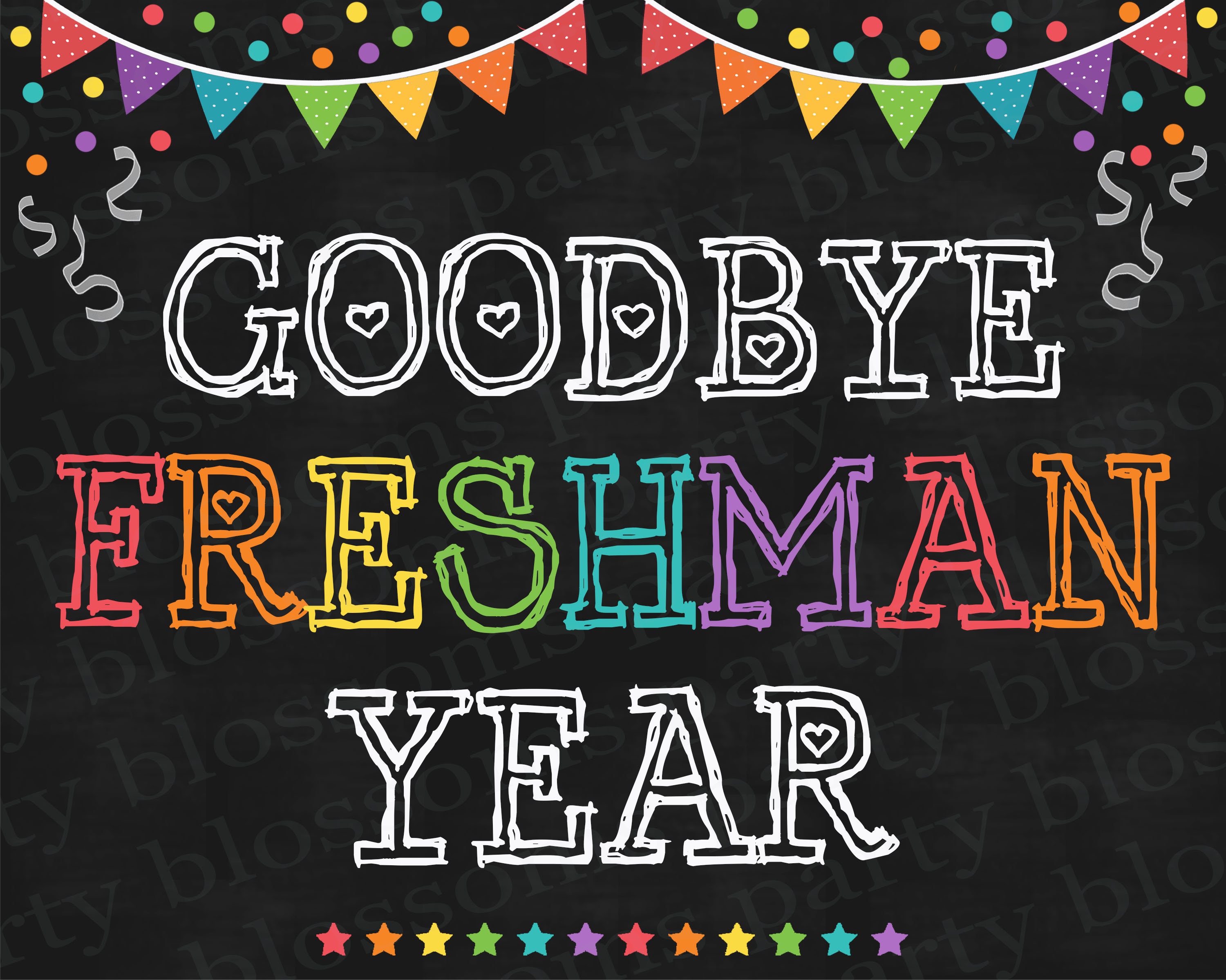 INSTANT DOWNLOAD: Goodbye Senior Year High School Nailed It Last Day ...