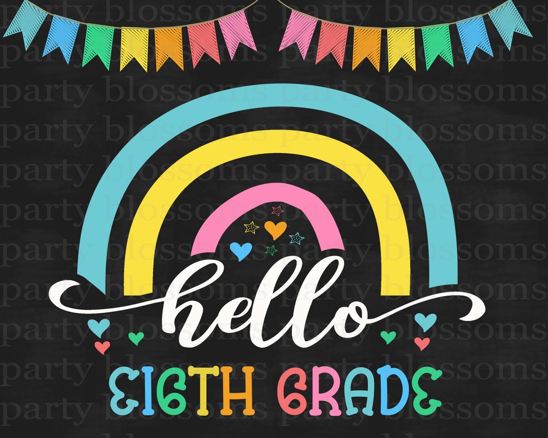 INSTANT DOWNLOAD: Hello 8th Grade Nailed It Last Day of Seventh 7th ...