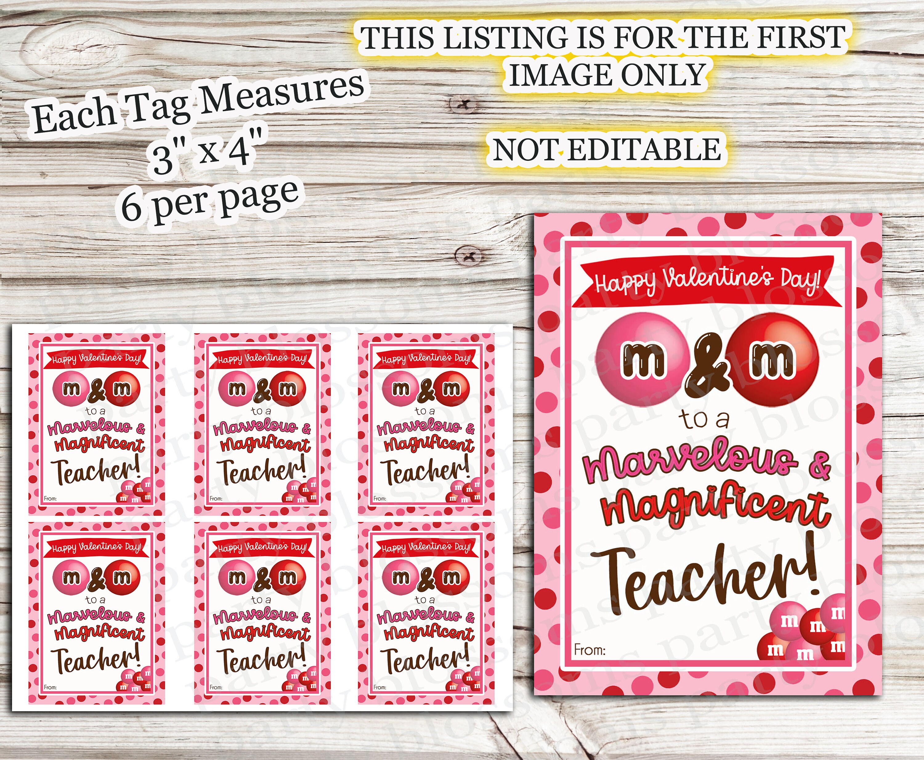 INSTANT DOWNLOAD Printable Wishing You a Marvelous & Magnificent ...