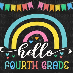 INSTANT DOWNLOAD: Hello Fifth Grade Nailed It Last Day of 4th Goodbye ...