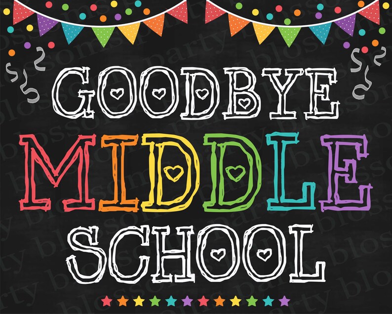 INSTANT DOWNLOAD: Goodbye Senior Year High School Nailed It Last Day ...