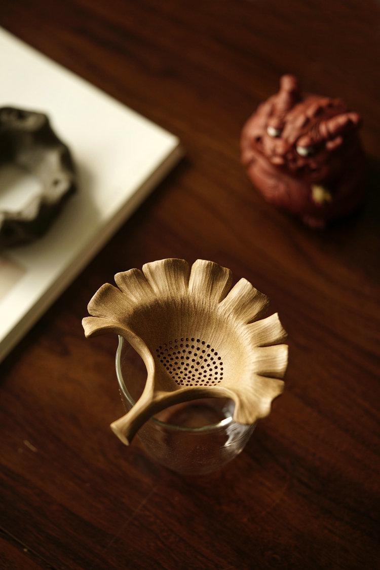 Chinese Yixing Duan Clay Tea Accessories Tea Filter Zisha Handmade ...