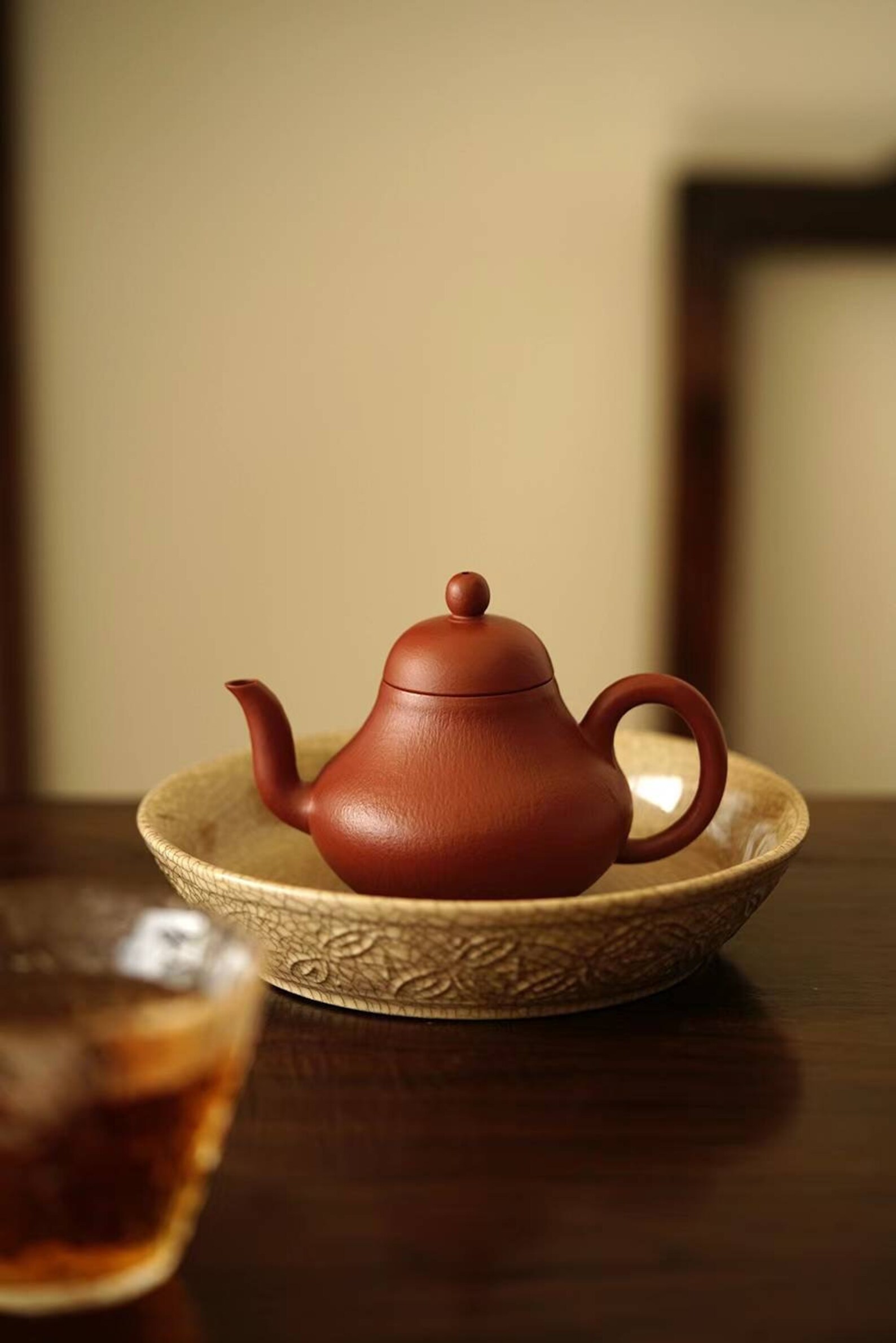 180cc Chinese Yixing Handmade Zisha Teapot Zhu Clay Siting Hu Gongfu ...