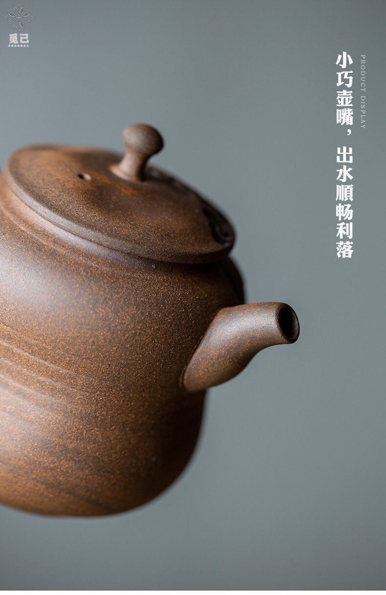 170ml Chinese Fujian Dehua Tea Pot Handmade Xiangyun Pottery Teapot ...