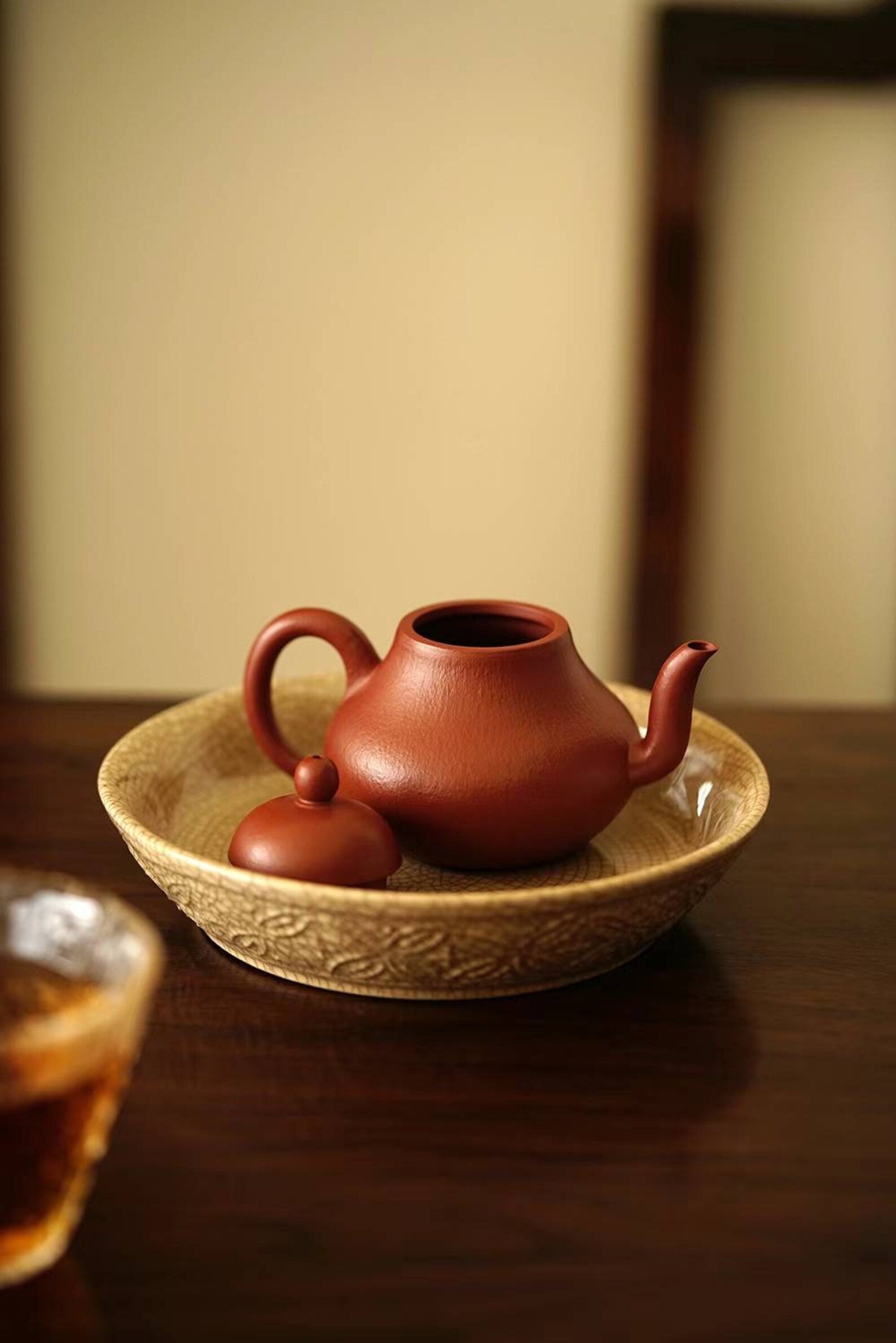 180cc Chinese Yixing Handmade Zisha Teapot Zhu Clay Siting Hu Gongfu ...