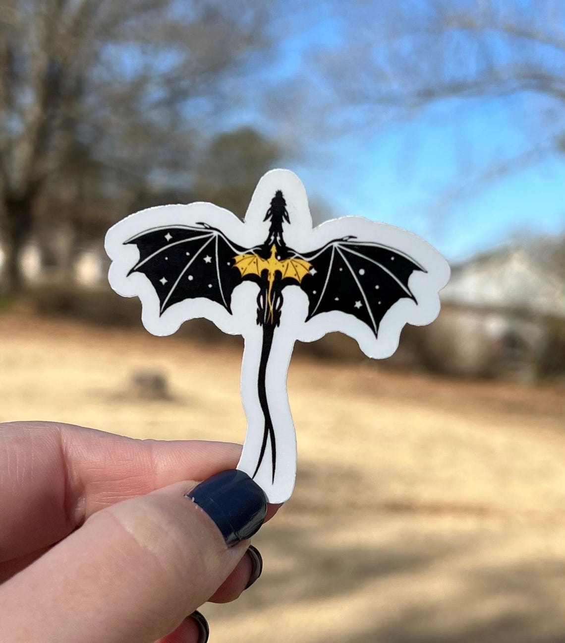 Fourth Wing Dragon Sticker | Iron Flame Sticker | Onyx Storm Sticker ...