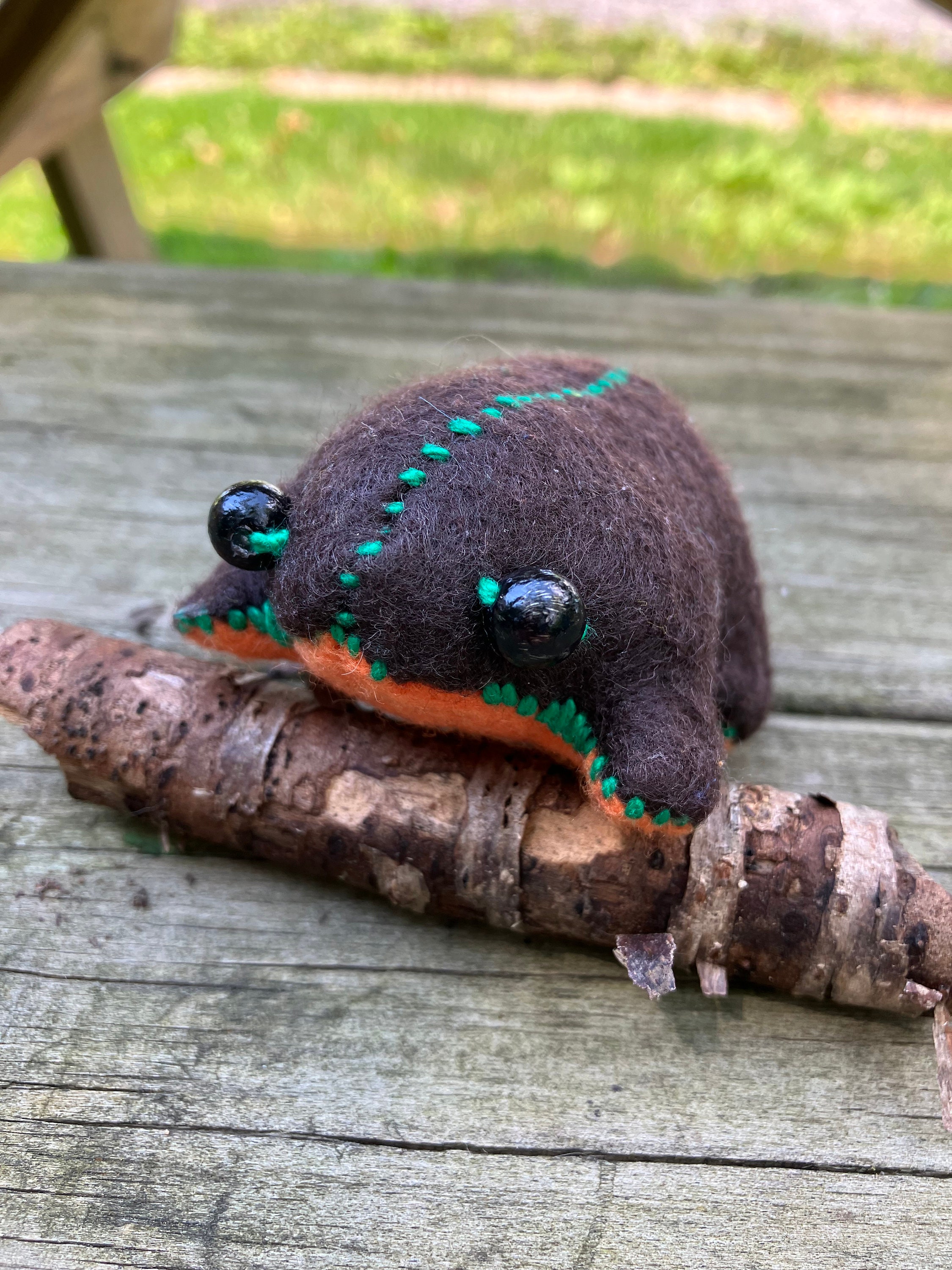 Felt Frog - Etsy