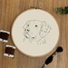 Golden Retriever Hand Embroidery PDF Pattern, Dog Outline Portrait ...