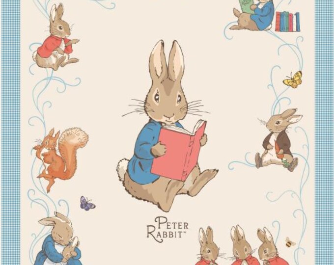 The Tale of PETER RABBIT /peter Rabbit Panel /beatrix Potter /riley ...