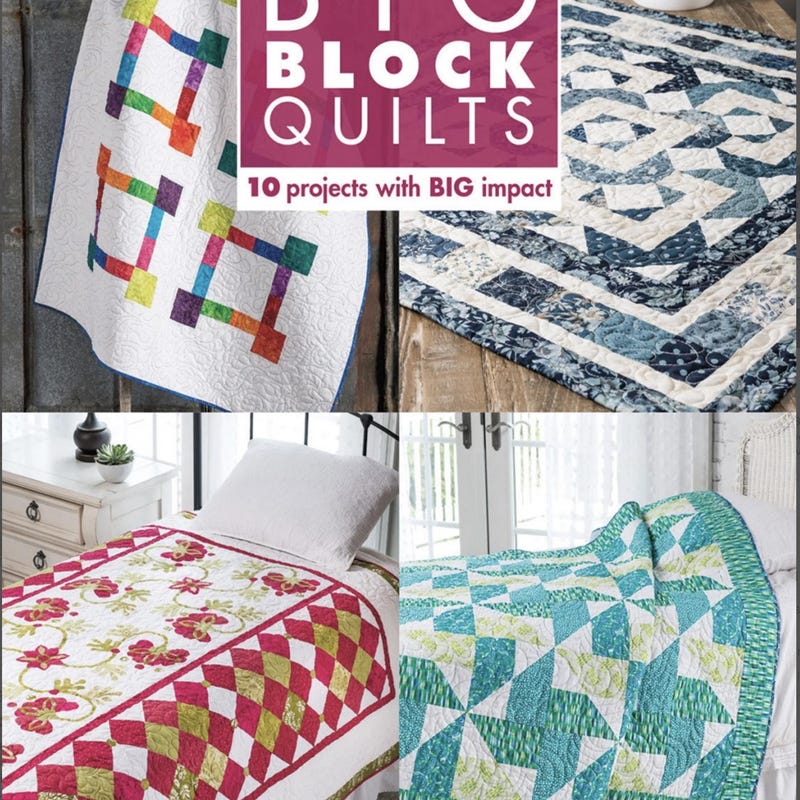 Book Quilt Block Pattern - Etsy