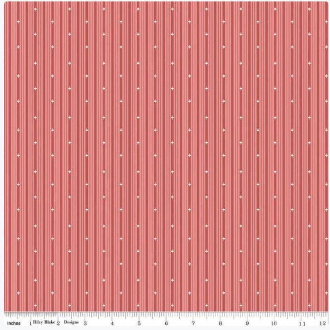 ALBION /stripes Rose /amy Smart /riley Blake Designs/c14598-rose /cut ...