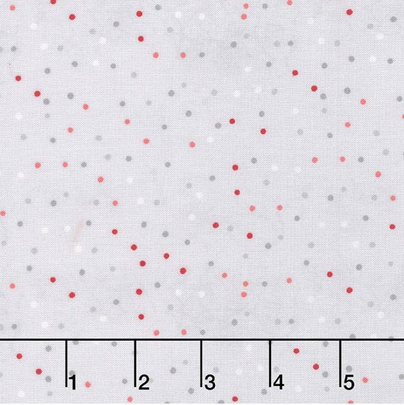 Wilmington Prints frosty Merry Mints Dots Gray Fabric by - Etsy