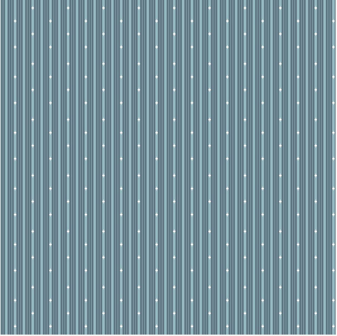 Albion Stripes Blue Quilting Cotton - Riley Blake - Last Yard - Etsy