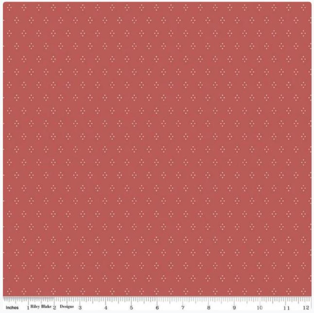 ALBION /dots Rose /amy Smart /riley Blake Designs/c14597-rose /cut ...