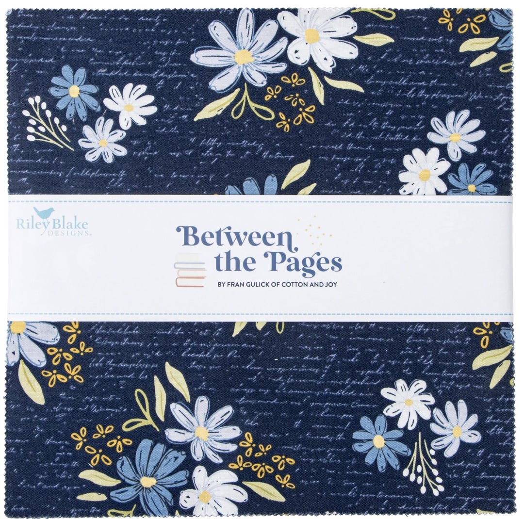 Between the Pages /10" Stacker /fran Gulick /cotton and Joy /riley ...