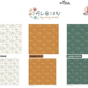 ALBION /floral Plaid /dream /amy Smart /riley Blake Designs/c14596 ...