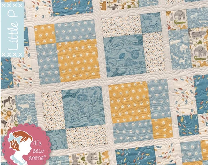 Two by Two /quilt Pattern /angeles Jaso Tucker /it's Sew Emma /fat ...