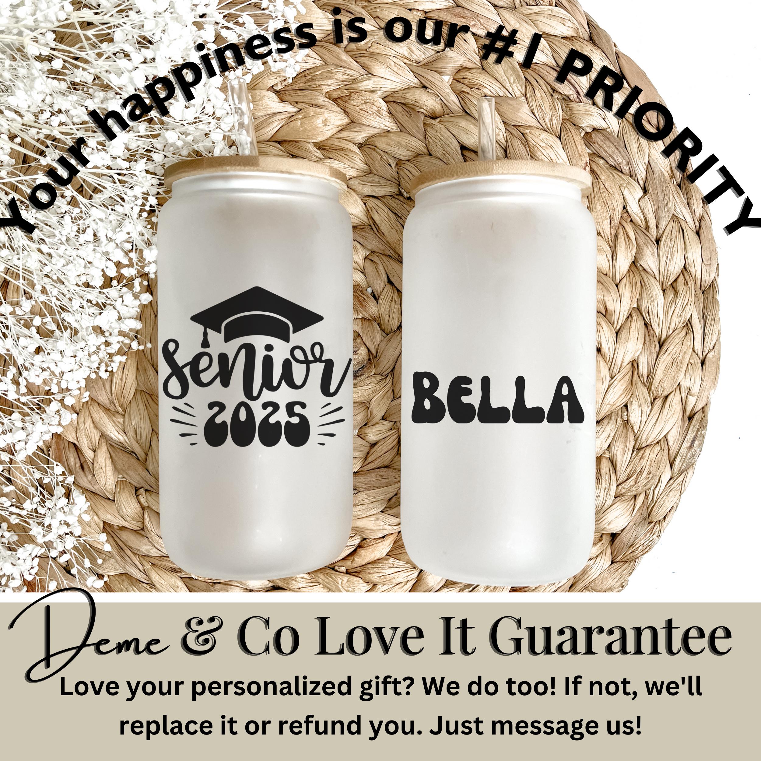 Senior 2025 Graduation Gift, Personalized Class of 2025 Tumbler, Custom ...