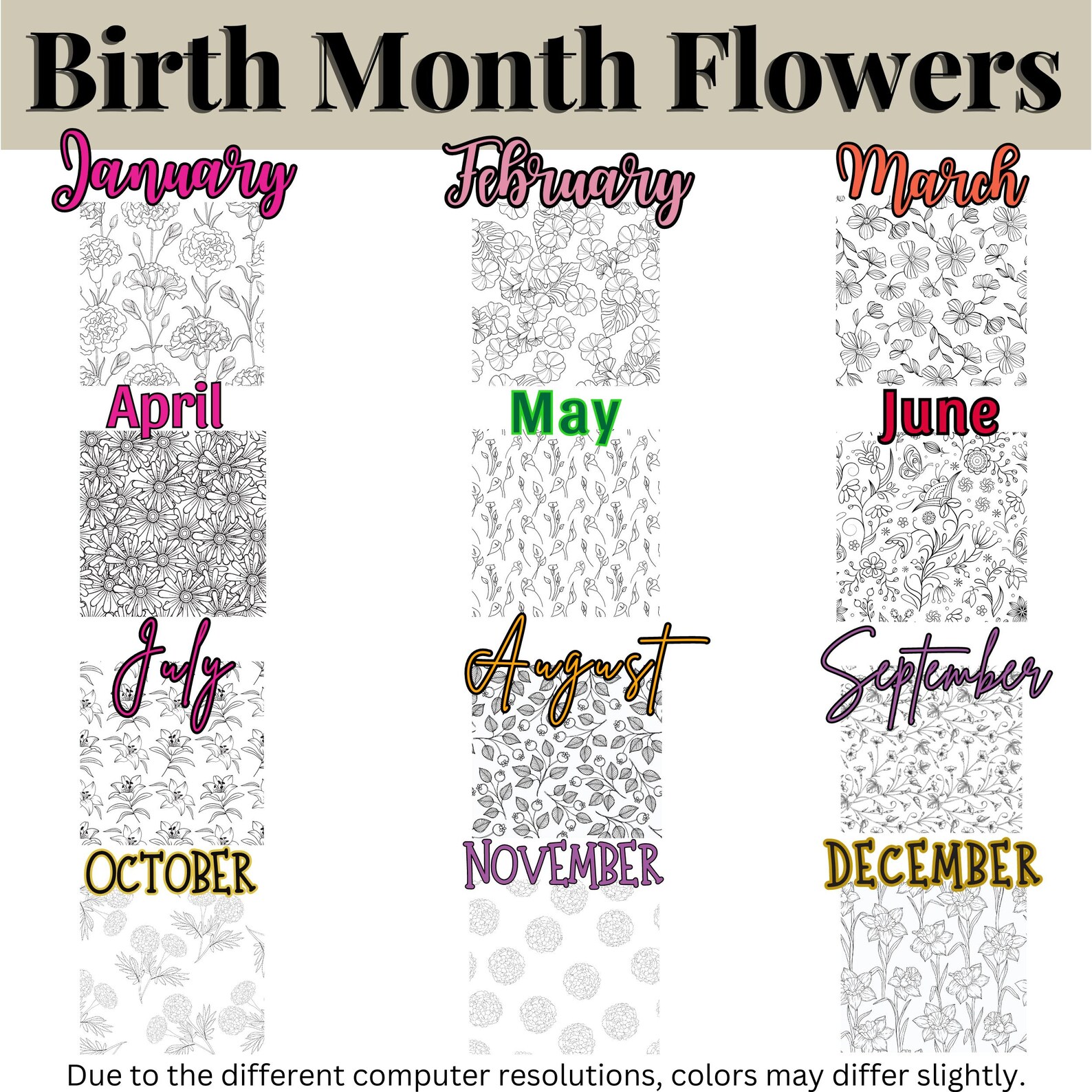 June Personalized Birth Flower Frosted Glass Cup, Custom Frosted ...