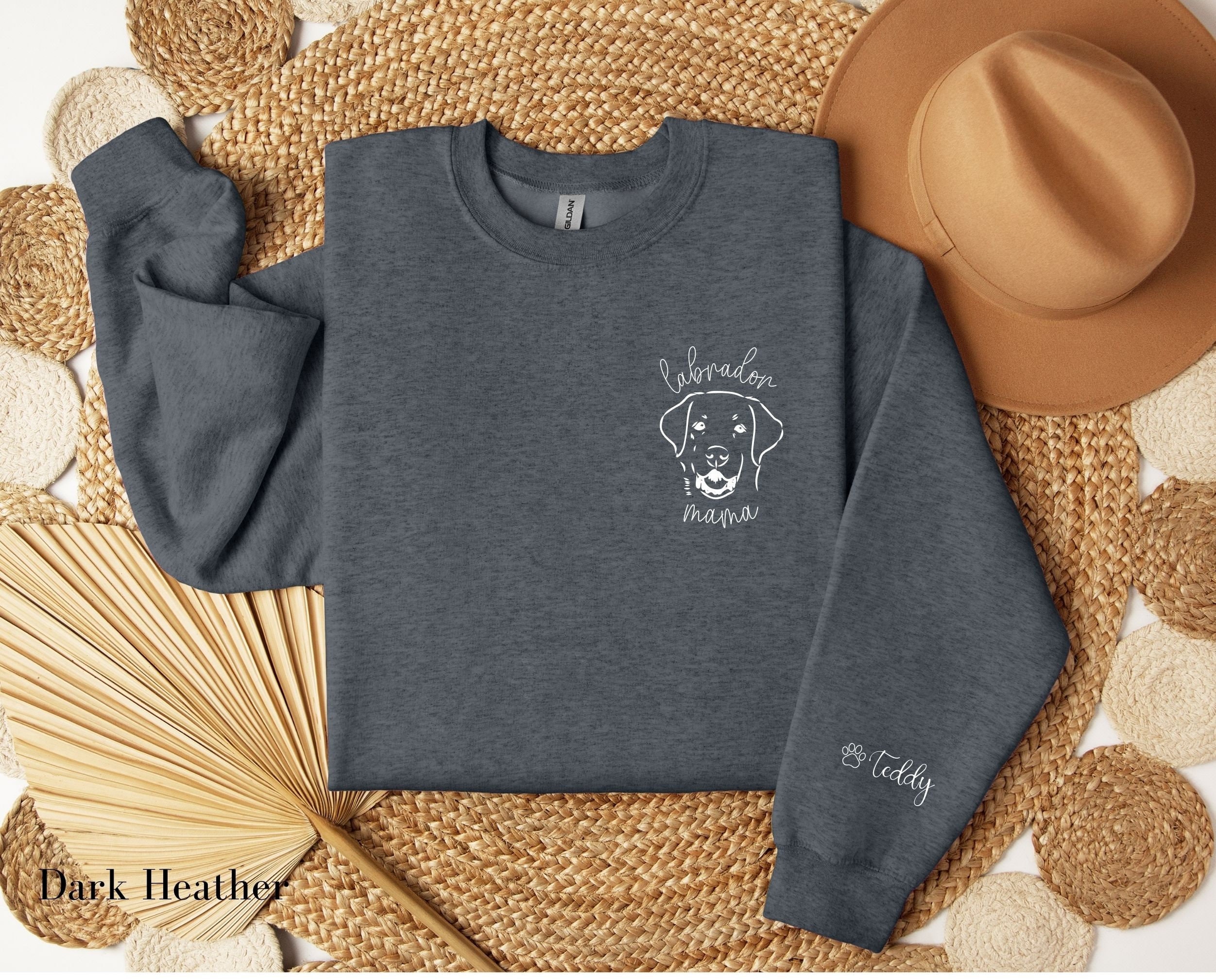 Personalized Labrador Sweatshirt Labrador Retriever Mama Sweatshirt ...